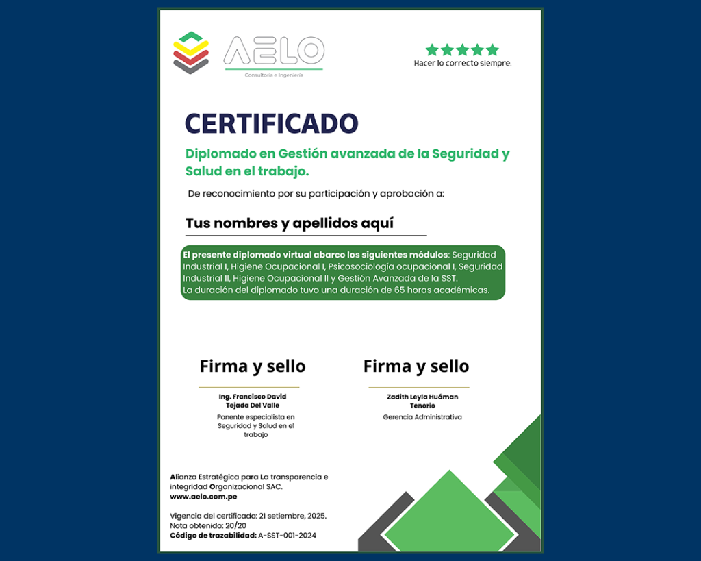 Valida tu certificado - AELO | Seguridad y Salud en el Trabajo Valida tu certificado - AELO | Seguridad y Salud en el Trabajo